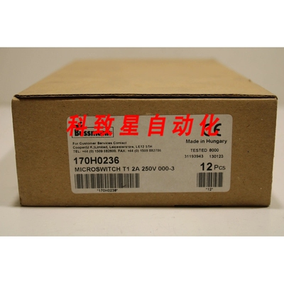 工业配件170H0236 12PCS.MICROSWITCH NEW