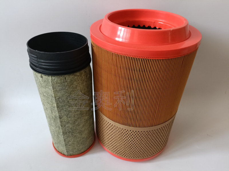 适配K2332解放小J6空气滤芯小金牛龙v赛龙3空滤瑞沃滤芯_虎窝淘