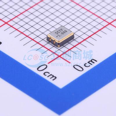 有源晶振S3D1.000000B20F30T 1MHz ±20ppm CMOS SMD3225-4P 贴片