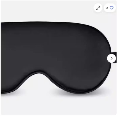 现Alaska Bear Natural Silk Sleep Eye Mask Blindfold睡眠眼罩