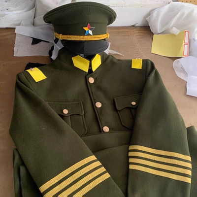 民国抗战时期影视剧同款大衣高端北洋军阀军统服装影楼景点民国风