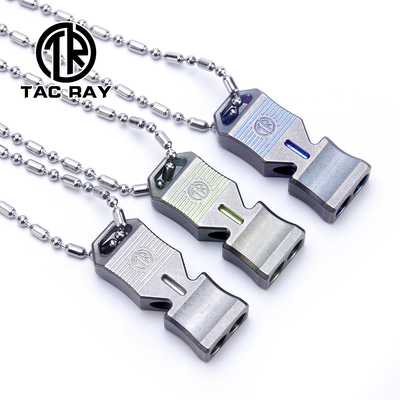 tacray钛合金求生哨爆音高频哨子