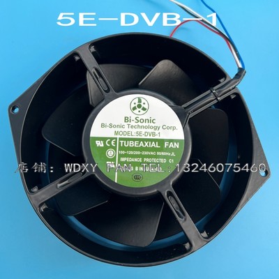 全新原装台湾百瑞 5E-DVB-1 17055 AC110-220V双电压金属框叶风扇
