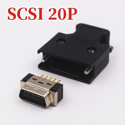 台达  三菱伺服驱动CN2接头 编码器插头YDM30200100 端子20芯接头