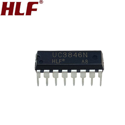 HLF品牌 UC3846N 稳压器 DC切换控制器 直插DIP16