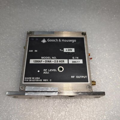 议价-拆机Gooch&Housego古奇休斯古声光器件射频驱动器1-可维修