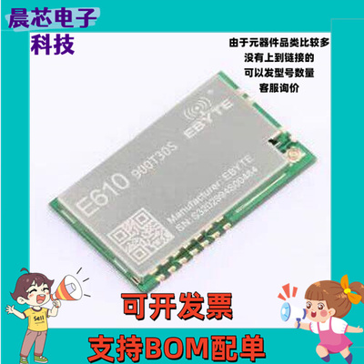 E610-900T30S LoRa模块 无线射频高速连传低功耗LoRa模块868/900M