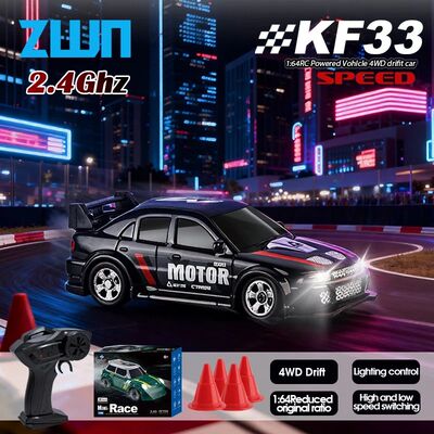KF33 1/64 2.4G High speed Drift RC Car 4WD Remote Control Ca