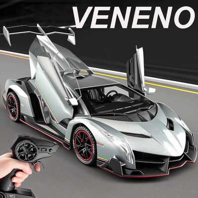 1:24 Veneno LX570 Car Model Toy Alloy Body Music Light High