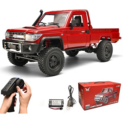 2 MN82 RC CAR Upgraded LC79 4WD Full Scale Off-road RC Crawl