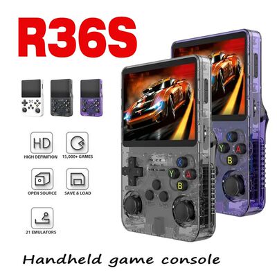 R36S new retro game console 3.5-inch Linux open-source syste