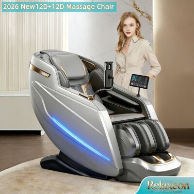 2026 New 12D+12D Massage Chair Full Body Daul-core Zero Grav