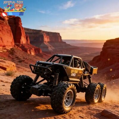 Children's Day Best Gift 1:24 6WD Alloy RC Rock Crawler, 2.4