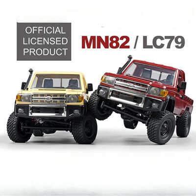 2 MN82 Pro Retro Rc Car with LED Lights Full-scale Simulatio