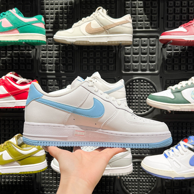 耐克男鞋2024夏新款AIR FORCE 1运动休闲经典百搭板鞋 FQ4296-100