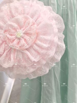 bjd娃用高颜值三分4分六分棉花娃娃模型伞蕾丝洛丽塔公主娃伞洋伞