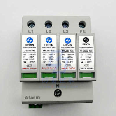 海鹏信HPXIN电源浪涌保护器M1L680-40Ⅱ-4P 防雷器