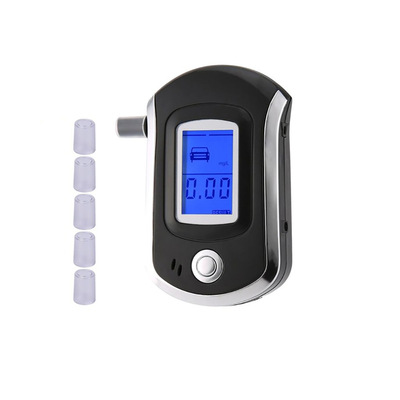 英文酒精测试仪式酒驾测试仪吹气式AT6000酒精测试仪