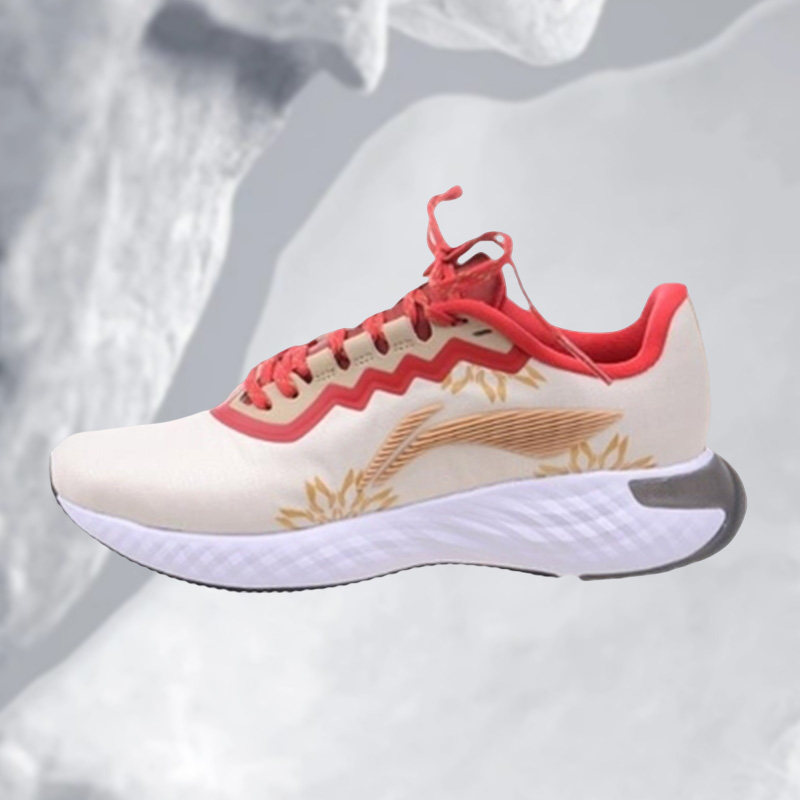 Lining/李宁正品女子春季新款岚PLUS低帮网面运动跑步鞋AGLS074_虎窝淘