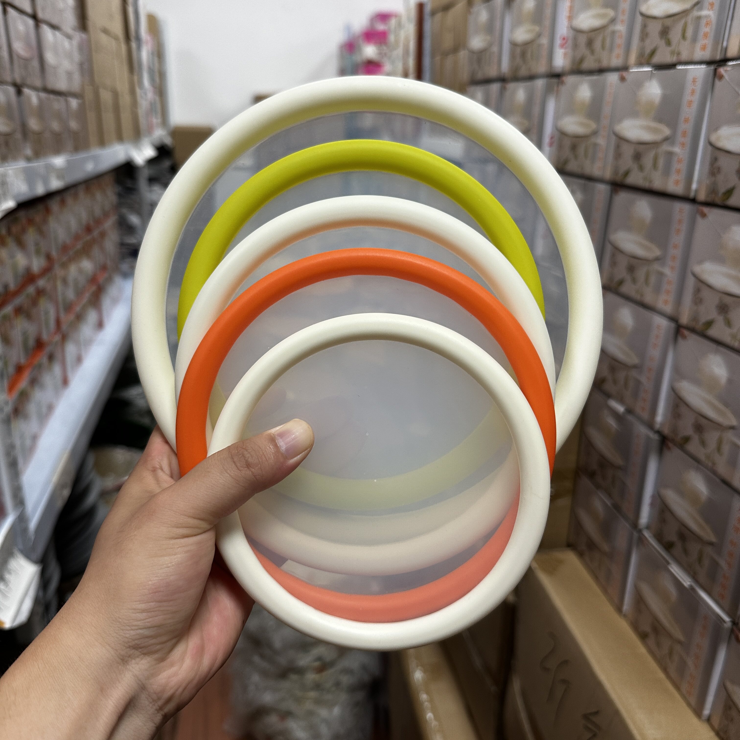 食品级单买盖子保鲜盒盖子密封盖方形圆形塑料碗盖冰箱专用家用厚