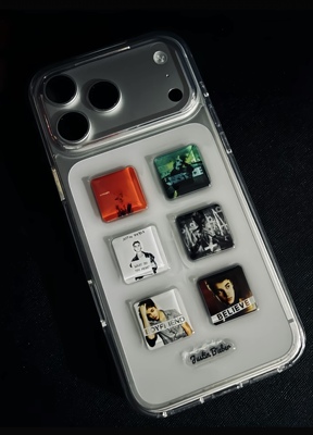 原创justin Bieber专辑封面定制手机壳手作滴胶礼物欧美小众自制