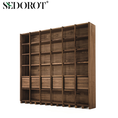 SEDOROT实木多层组合博古架书柜