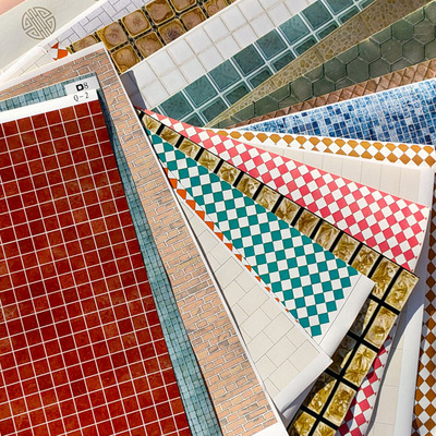 diy墙砖手工制作建筑模型材料纸