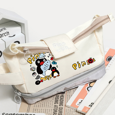 pingu企鹅周边学生笔袋