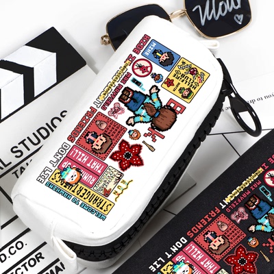 怪奇物语周边麦克斯达达同款笔袋