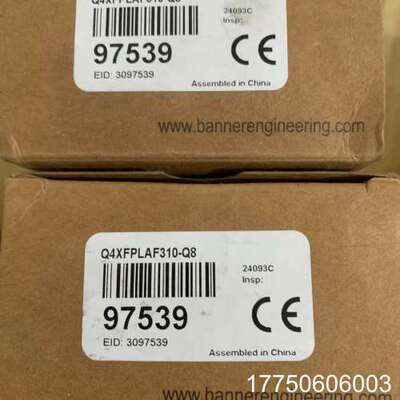 邦纳BANNER激光位移传感器，  Q4XFPLAF31