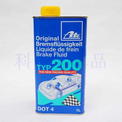 德国ATE刹车油TYP200刹车油制动液 DOT4 1L