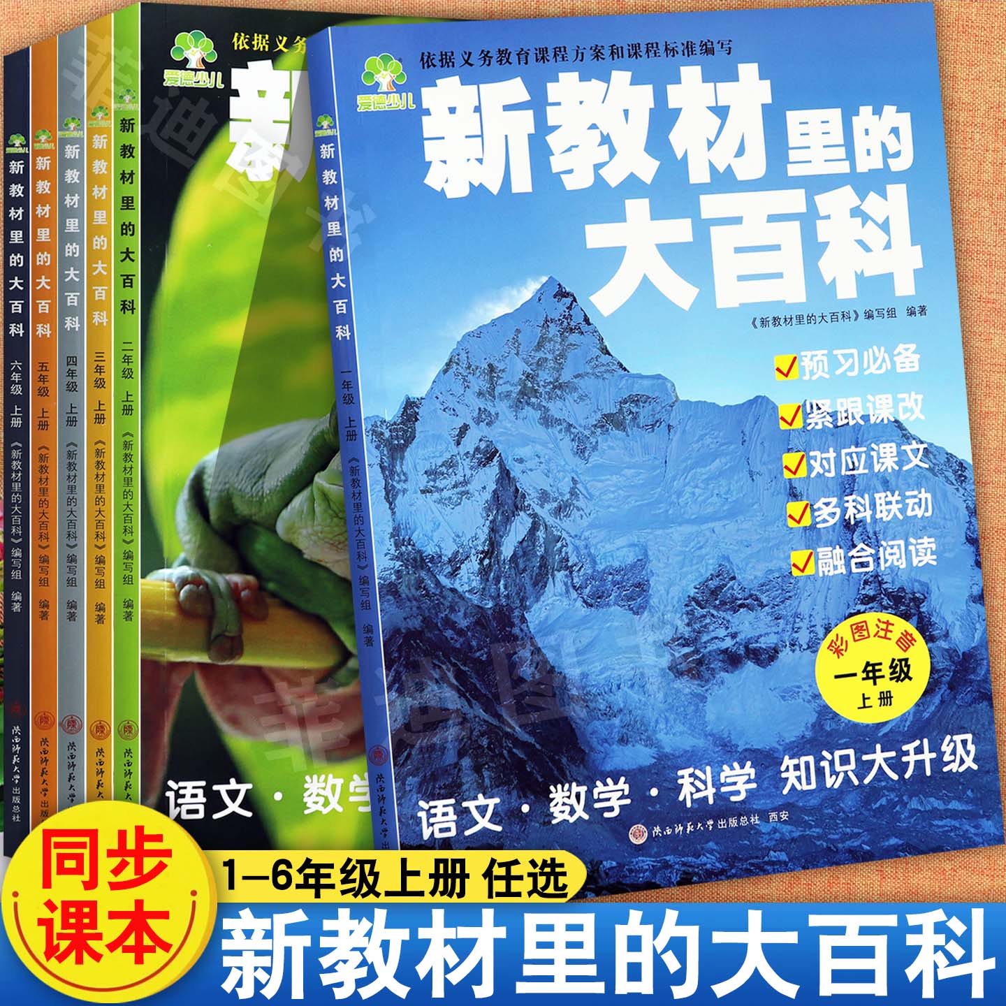 2026新版新教材里的大百科知识一二三四五六年级下册上册趣味科普绘本人教版小学语文数学科学1-6年级上册课本里的知识大百科全书