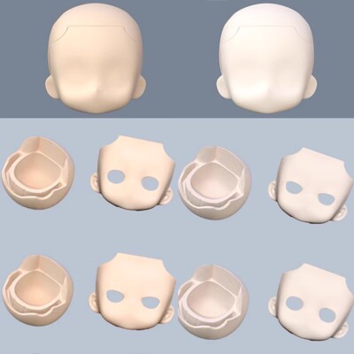 p9ob11gsc铃铛空头分体小铃chubbyneko树脂瑕疵13嘴脸粘土bjd