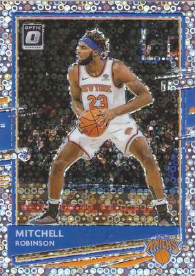 NBA球星卡2021Optic泡泡折特卡#99米切尔罗宾逊