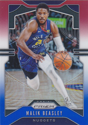 NBA帕尼尼球星卡Prizm1920普卡三色折射凑套#86马里克-比斯利