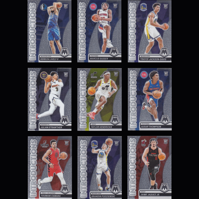 NBA球星卡2324Mosaic新秀介绍特卡Introductions马赛克凑套