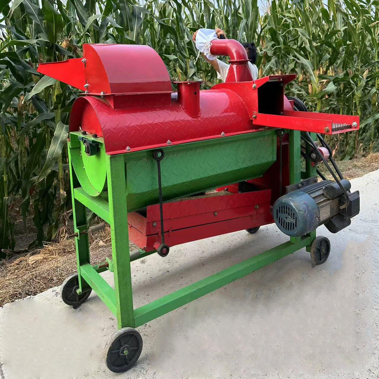 家用小型稻谷脱粒机全自动插电式玉米分离新款打粱机器