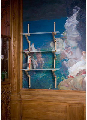 法国Moustache Metre shelf 木架搁板置物架 进口