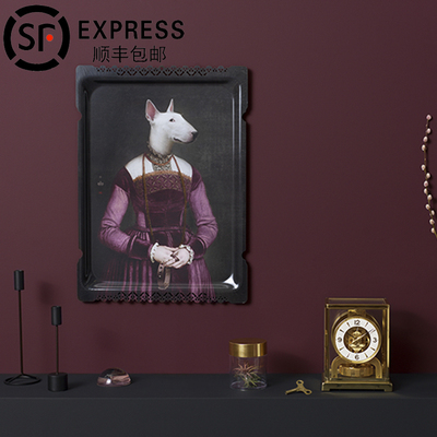 法国肖像壁挂复古墙面装饰