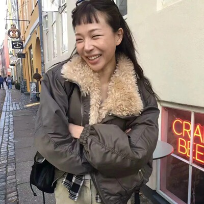 羊羔毛短款棉服女厚款保暖外套