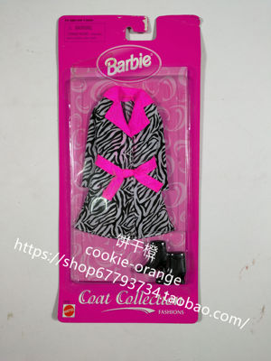 预 Barbie Coat Collection Fashions 68696 1998 豹纹外套衣服