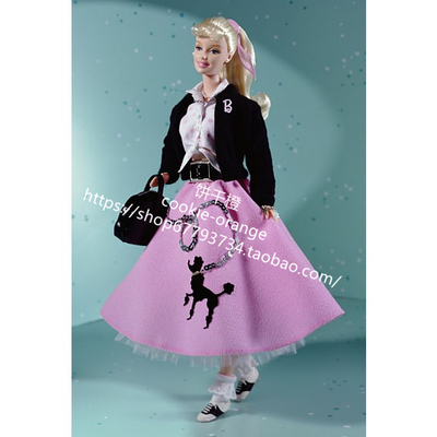 发 Barbie Nifty Fifties 2000 50年代风格芭比娃娃
