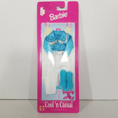 芭比娃娃衣服配件西部牛仔