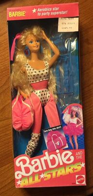 预 Barbie and The All Stars Aerobics 1989 星星芭比娃娃