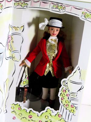 发 Barbie Spiegel Winner s Circle 1996 冬日芭比娃娃