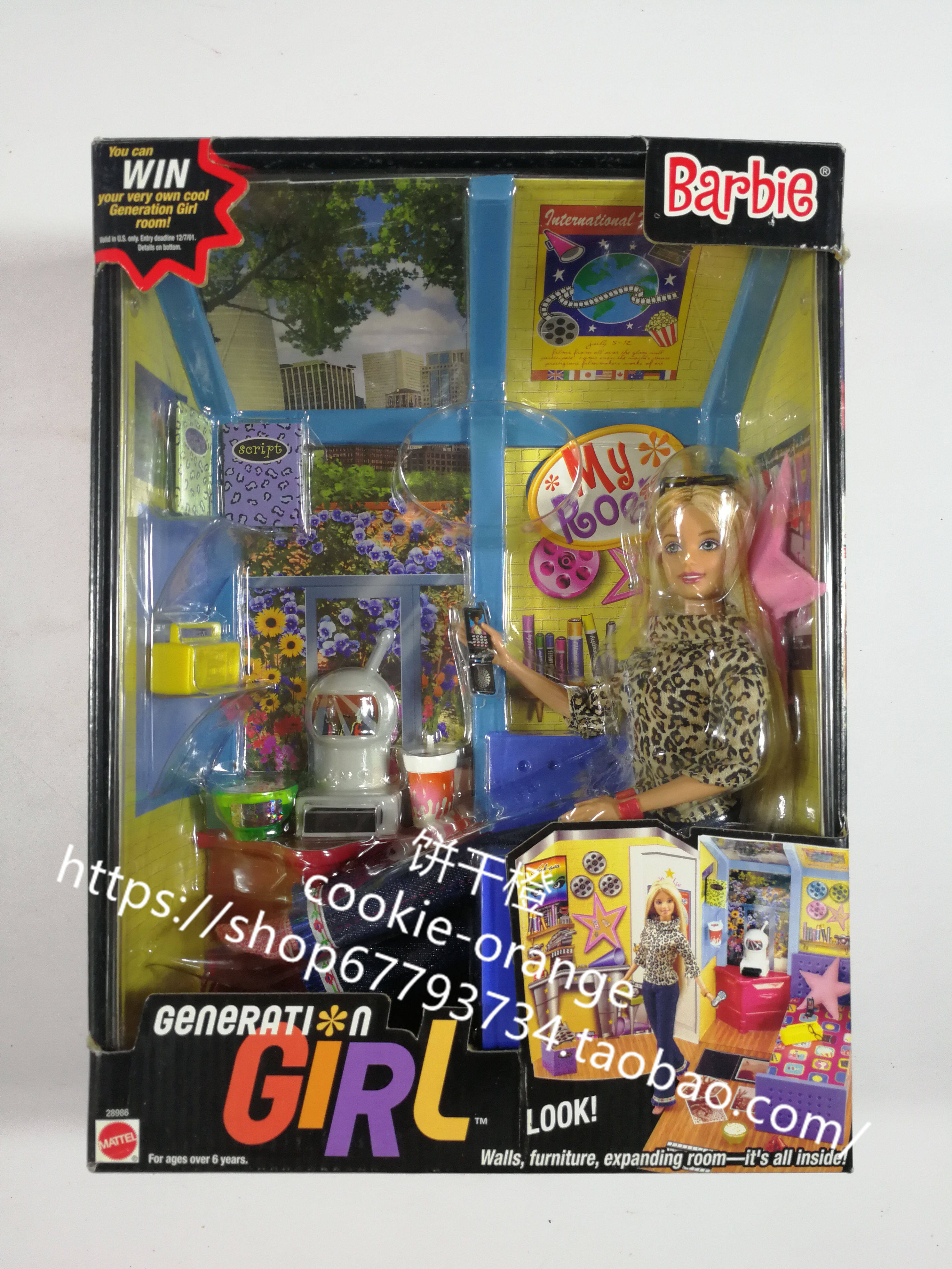 发 Barbie Generation Girl My Room 2000少女时代芭比娃娃_虎窝淘