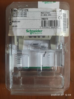 施耐德TSXMFPP512K模块全新原装拍前请询价