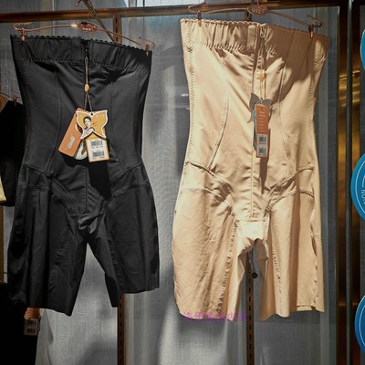 纤纤宠儿塑大师拉链款高腰收腹裤人鱼裤束腰提臀裤收胃塑身裤7237