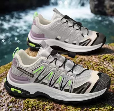 外贸德国单登山鞋一脚蹬户外徒步越野鞋男士时尚休闲鞋厚底运动鞋