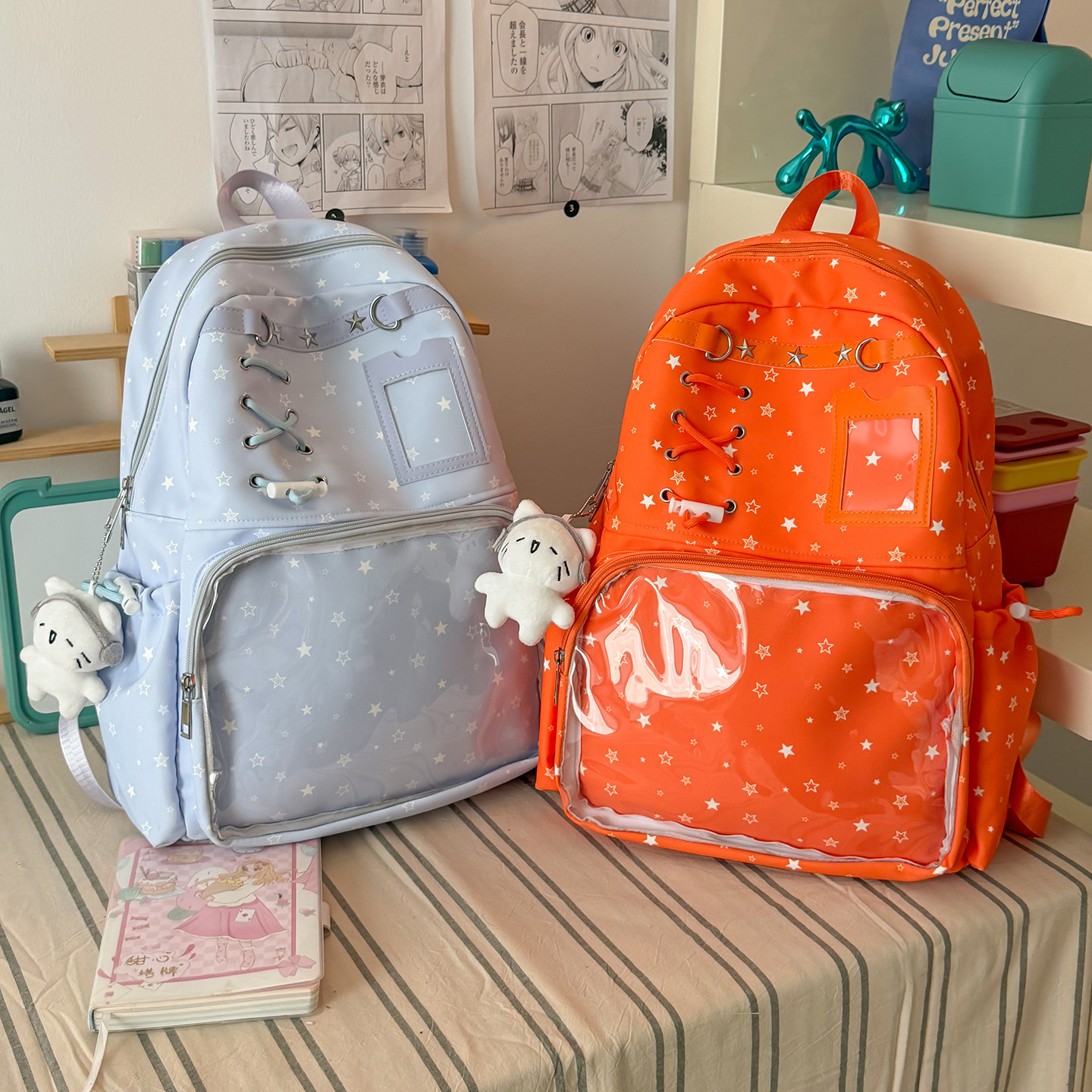 书包女小学生三到六年级小食量痛包初中生轻便防水高颜值双肩背包